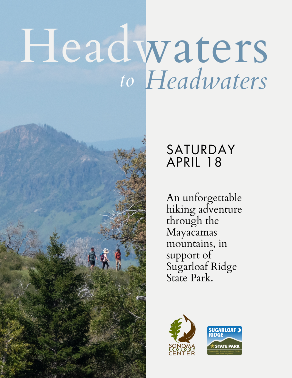 Headwaters to Headwaters at Sugarloaf Ridge State Park – Sugarloaf ...